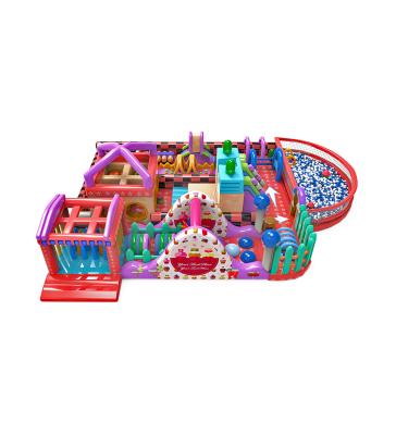 China Customized IP Colorful Children Fun Park Inflatable Slide Bouncy for sale