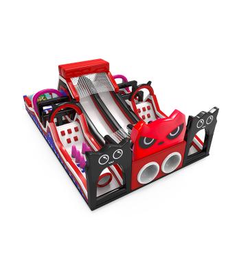 중국 템형 펌플 파크: 어린이 들 의 적색 - 검은색 모험 즐거움 판매용