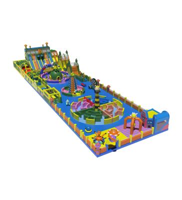 중국 거대한 활기찬 풍선 놀이공원 어드벤처 매혹적인 재미 공원 오디세이 판매용