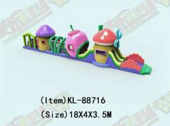 China Fun Fruit - Shaped Kids' Play Set Colorful Cartoon Fruit Play Structure for sale