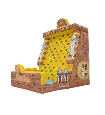 China Egypt - Themed Inflatable Rock Climbing Wall: A Fun Adventure Awaits All with Mummies and Pharaohs for sale