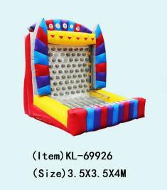 China Vivid Inflatable Interactive Game Wall Display With Interactive Design for sale