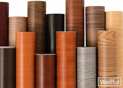 Wood Decorative PVC Adhesive Film 0.07mm Waterproof