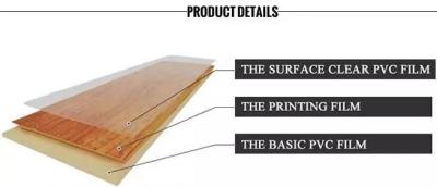 Cina Film decorativo 1000mm della laminazione del PVC di effetto di legno per la pavimentazione di LVT in vendita