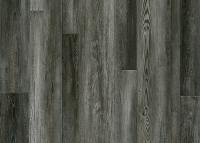 China Fireproof Black PVC Flooring High Glossy Washable 0.07mm Thickness 1000mm Width for Kitchen for sale