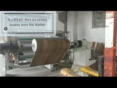 Vinyl Decoratieve de Filmbreedte 1000mm van het eiken Houtontwerp voor de Bevloering van SPC/WPC-
