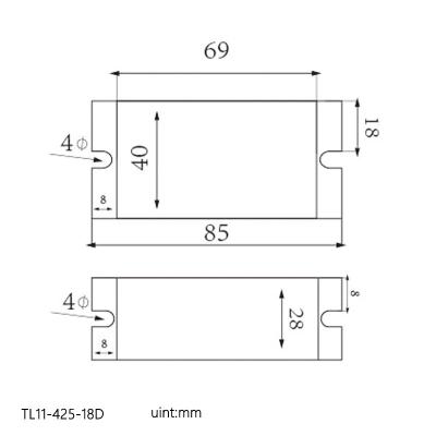 Cina Alimentatore elettronico UV della lampada di CC 12V 24V per la singola lampadina Preasure basso in vendita