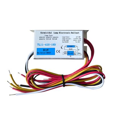 Cina Alimentatore elettronico UV della lampada di CC 12V 24V per la singola lampadina Preasure basso in vendita