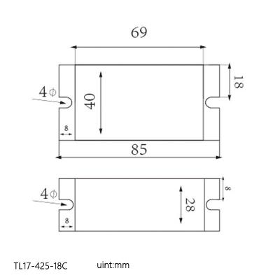 Cina Preasure basso 1 zavorra della lampada T8, dispositivo elettronico di luce UV in vendita