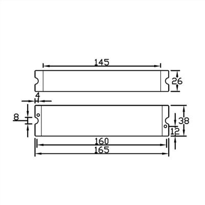 Cina zavorra UV della lampada 28w di 110V 60Hz, zavorra YWLIGHT della lampada IP64 due in vendita