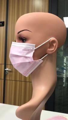 China Prompt Shipment Meltblown Cloth Disposable Masks Civilian/Medical 3Layer Protective Daily Different Color Disposable Face mask for sale