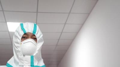 China Disposable Microporous  film coverall Cheap full body disposable coverall for sale