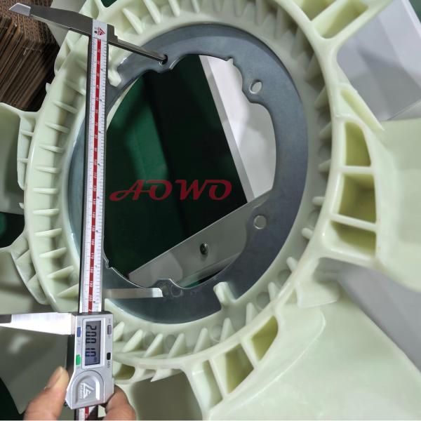 Quality Plastic Radiator Fan Blade for Daf Trucks with One Year Warranty and Efficient for sale