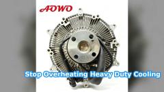 Viscous Fan Clutch for Heavy Duty Engine Cooling