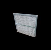China Galvanized Frame G4 Pleated Panel Air Filters For Ventilation System for sale