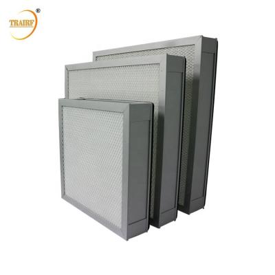 Cina U15U17 la sala pulita HEPA filtra per flusso d'aria laminare 610*610*50mm in vendita