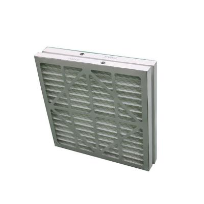 中国 HVAC G4のための24*24*2cmプリーツをつけられたエア フィルターの換気装置 販売のため