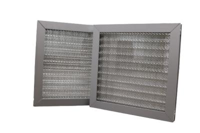 China Pre Filter Air Filter Aluminum Frame Pre Pleated Panel Air Filter for sale