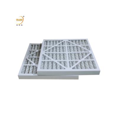 China Synthetische vezelpaneel primair filter airconditioning filter voor de schone kamer Te koop