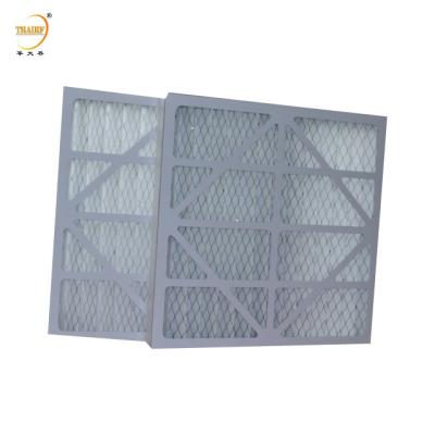 China Synthetische vezelpaneel primair filter airconditioning filter voor de schone kamer Te koop