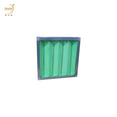 Cina Filtro in fibra sintetica Filtro per aria pre-panelato Filtro per forno a corrente alternata per ambienti puliti in vendita