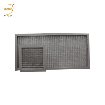 Cina G3 Filtro dell'aria lavabile in metallo Filtro dell'aria a maglia di alluminio ondulato in vendita