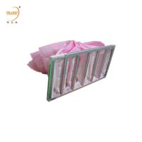 China Medium Efficiency Pocket Filter For Air Conditioner Or HVAC Filter for sale