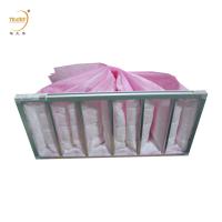 China Medium Efficiency Pocket Filter For Air Conditioner Or HVAC Filter for sale
