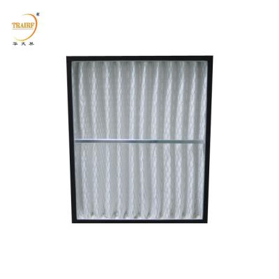 China G4 Pre-luchtfilter met pleatpaneel voor AHU-ventilatiesysteem Te koop