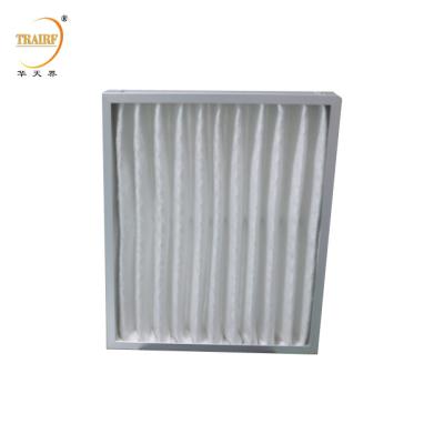 Cina G4 Filtro di prearia a pannelli a piegatura per il sistema di ventilazione AHU in vendita