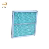 China High Humidity Ventilation And Air Conditioning System Pleat Medium Air Filter for sale