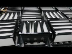 HVAC System Clean Room V Bank Air Filter With ABS Plastic Frame