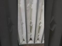 Aluminum Frame Bag Air Filter Easy Installation