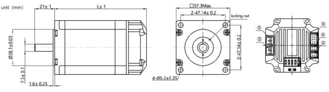 small integrated stepper motor