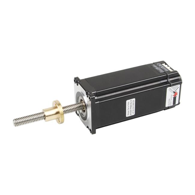 stepper motor with integrated encoder