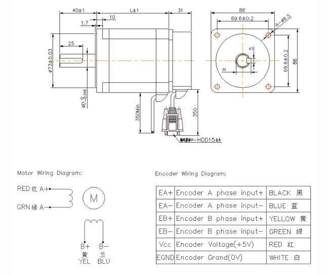 closed loop stepper motor nema 34