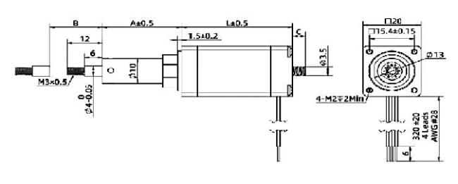 nema 8 captive linear motor