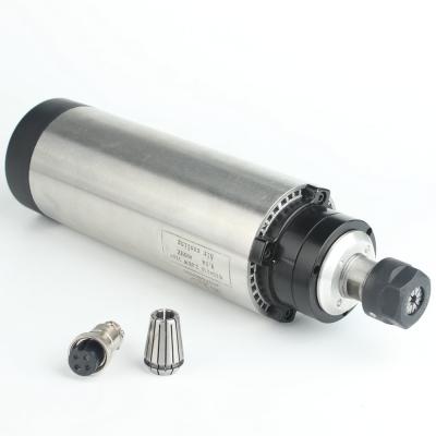 中国 2.2kw スピンドルエアクーリングキット ER25 VFD付きフレッシングスピンドルモーター 販売のため