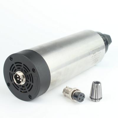 中国 2.2kw スピンドルエアクーリングキット ER25 VFD付きフレッシングスピンドルモーター 販売のため