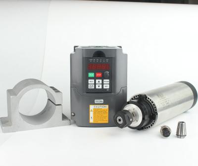 中国 2.2kw スピンドルエアクーリングキット ER25 VFD付きフレッシングスピンドルモーター 販売のため