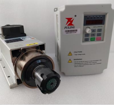 Cina 2.2kw 24000rpm Motore a fusione di raffreddamento idrico ER20 per macchine CNC in vendita