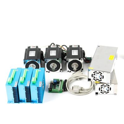 中国 86hsn115 6a 8.0n.MのNema34閉じたループ運転者HSD86が付いている段階的なドライブ3axis CNCのキット 販売のため