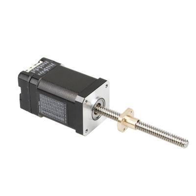 Cina Miglior Prezzo Profondo Lineare Personalizzato Esterno Non Captivo Screw a Piombo Integrato Servo Stepper Motor con driver per Medicale in vendita