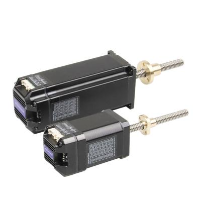 Cina Miglior Prezzo Profondo Lineare Personalizzato Esterno Non Captivo Screw a Piombo Integrato Servo Stepper Motor con driver per Medicale in vendita