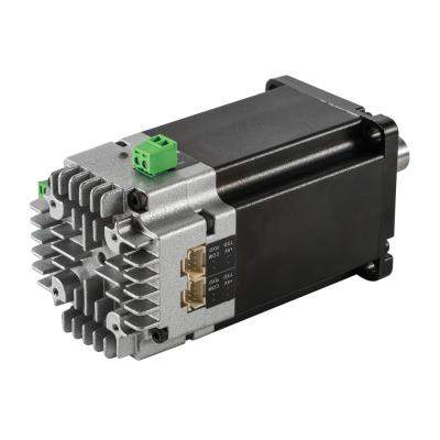China Jkongmotor 3000rpm 20W to 750W Canopen RS485 Integrated DC Servo Motor with 17bit Encoder for Textile Machinery for sale