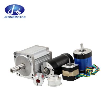 Cina Jkongmotor 28mm-130mm/ Potenza 10W-2000W/ CE RoHS / Personalizzabile / BLDC Motori CC senza spazzole Opzione con controller di cambio in vendita