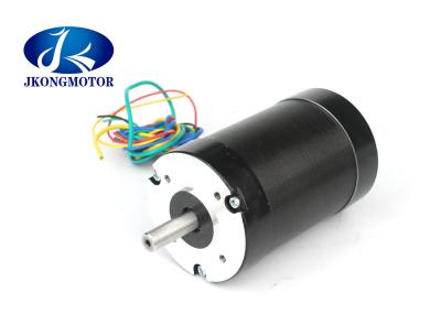 Cina motore elettrico senza spazzola rotondo 80mm ad alta tensione 3000RPM 110W - 440W di CC con asse di angolo elettrico di 120 gradi la singola in vendita