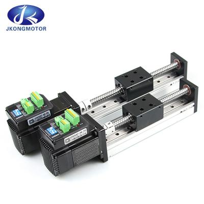 China Jkongmotor Ball Screw Motor 2.8A 23HS10028-SFU1204 Schroef 300mm Nema23 Stapelmotor voor CNC Worm Linear Guide Ball Screw Motor Te koop
