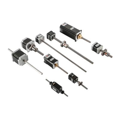 China Jkongmotor Ball Screw Motor 2.8A 23HS10028-SFU1204 Schroef 300mm Nema23 Stapelmotor voor CNC Worm Linear Guide Ball Screw Motor Te koop