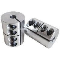 China RB Flexible Spider Jaw Coupling Zero Backlash Screw Fixing 25mm Bore Stepper Motor Coupling for sale